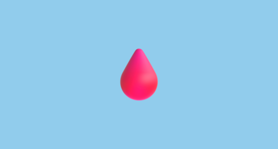 🩸 Titisan Darah Emoji on Microsoft Teams 15.0