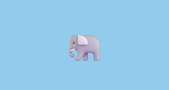 🐘 Elefante Emoji on Microsoft Teams 15.0