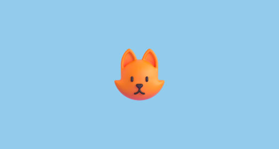 🦊 여우 얼굴 Emoji on Microsoft Teams 15.0