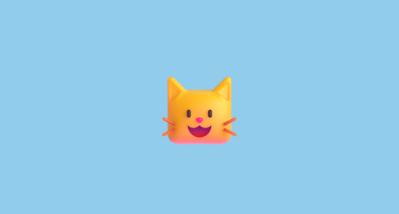 😺 大笑的猫 Emoji on Microsoft Teams 15.0
