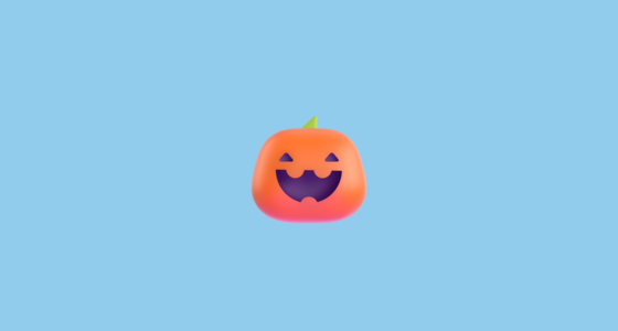 🎃 Jack-O-Lantern Emoji on Microsoft Teams 15.0