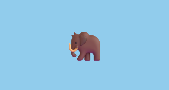 🦣 Mamut Emoji on Microsoft Teams 15.0