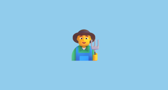 👨‍🌾 Mannelijke Boer Emoji on Microsoft Teams 15.0