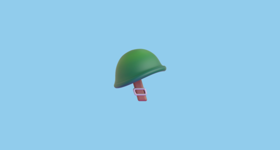 🪖 Military Helmet Emoji on Microsoft Teams 15.0