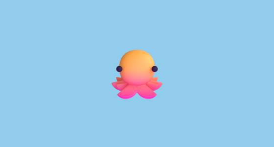 🐙 Octopus Emoji on Microsoft Teams 15.0