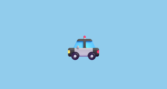 🚓 경찰차 Emoji on Microsoft Teams 15.0