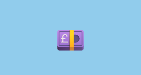💷 Pound Banknote Emoji on Microsoft Teams 15.0