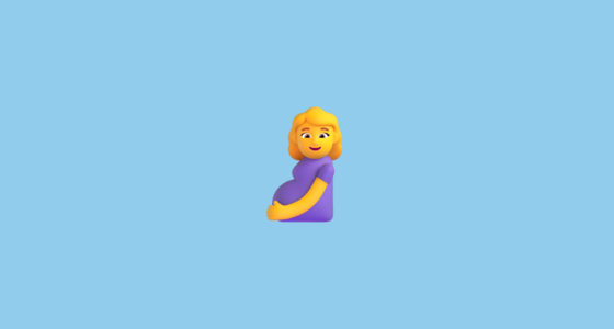 🤰 Mujer Embarazada Emoji on Microsoft Teams 15.0