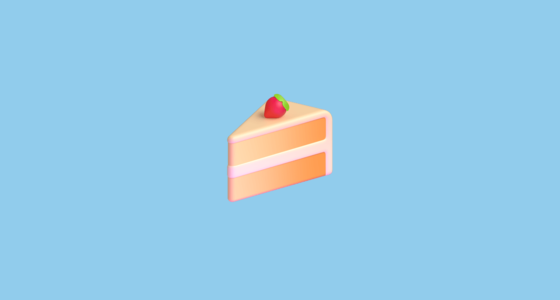 🍰 Gâteau Sablé Emoji on Microsoft Teams 15.0