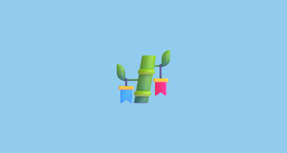🎋 Tanabata Tree Emoji on Microsoft Teams 15.0