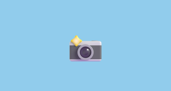 📸 Camera with Flash Emoji on Microsoft Teams 14.0
