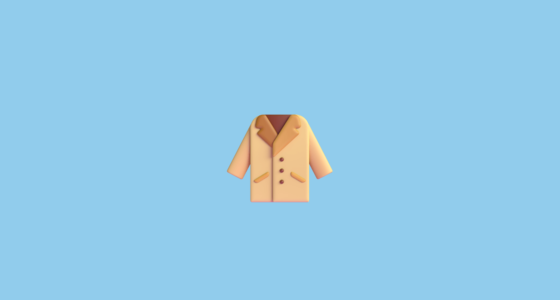🧥 Coat Emoji on Microsoft Teams 14.0