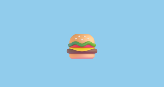 🍔 Hamburger Emoji on Microsoft Teams 14.0