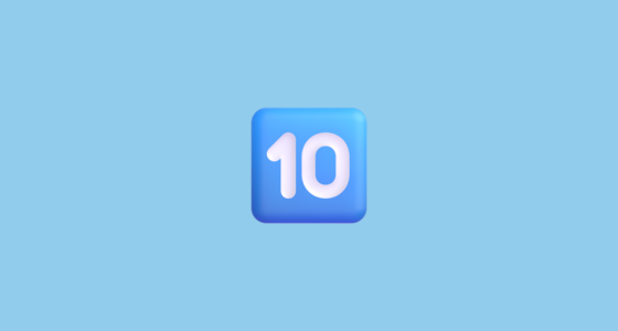 🔟 Keycap: 10 Emoji on Microsoft Teams 14.0
