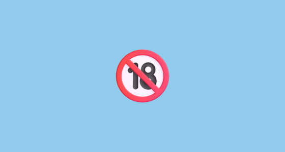 🔞 Prohibido Para Menos De 18 Años Emoji on Microsoft Teams 14.0 🔞 Prohibido Para Menos De 18 Años Emoji on Microsoft Teams 14.0