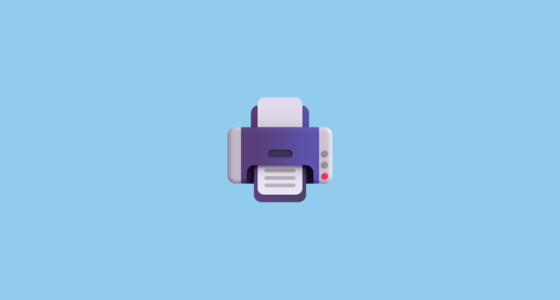🖨️ Printer Emoji on Microsoft Teams 14.0