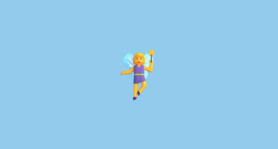 🧚‍♀️ Mulher Fada Emoji on Microsoft Teams 14.0