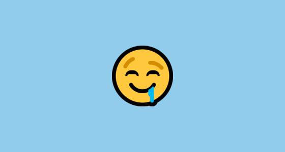 🤤 Drooling Face Emoji on Microsoft Windows 10 October 2018 Update