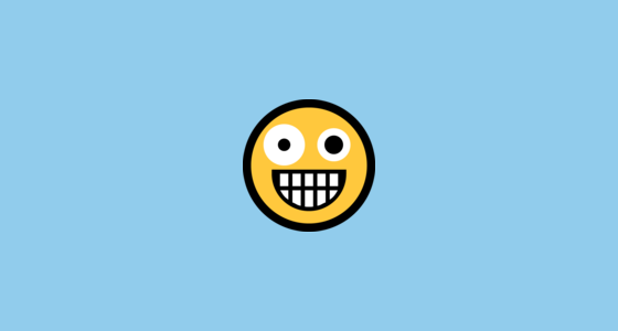 🤪 Zany Face Emoji on Microsoft Windows 10 October 2018 Update