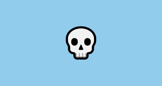 💀 Skull Emoji on Microsoft Windows 10 October 2018 Update