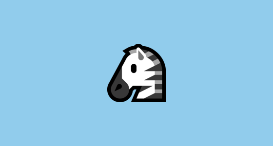 🦓 Cebra Emoji on Microsoft Windows 10 October 2018 Update