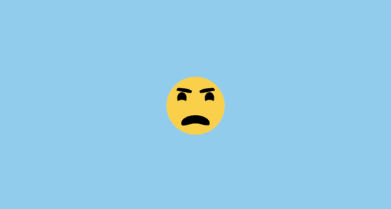😦 Entsetztes Gesicht Emoji on Microsoft Windows 8.1