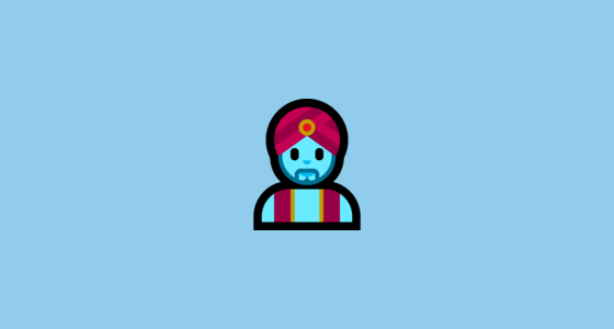 🧞‍♂️ Genio Hombre Emoji on Microsoft Windows 10 May 2019 Update