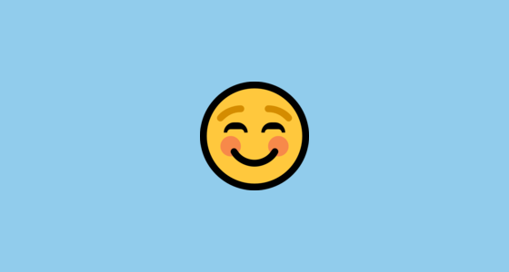 ☺️ Smiling Face Emoji on Microsoft Windows 10 May 2019 Update