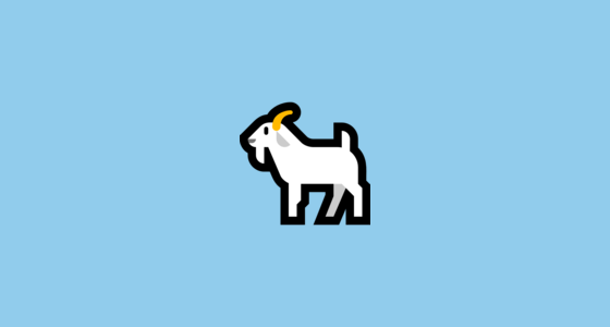 🐐 Geit Emoji on Microsoft Windows 11