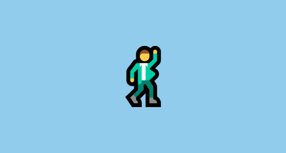 🕺 Man Dancing Emoji on Microsoft Windows 11