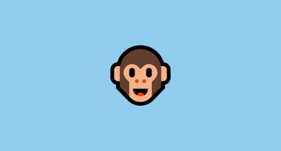 🐵 Monkey Face Emoji on Microsoft Windows 11
