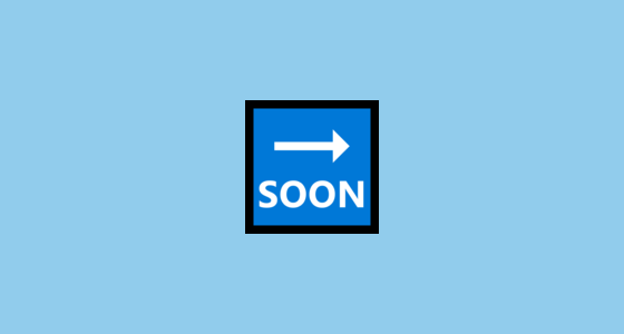 🔜 Flecha Soon Emoji on Microsoft Windows 11