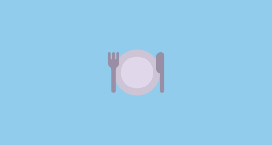 🍽️ Fourchette Et Couteau Avec Assiette Emoji on Microsoft Windows 11 ...