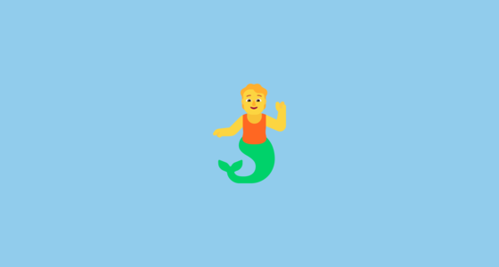 🧜 Merperson Emoji on Microsoft Windows 11 November 2021 Update