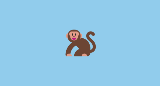 🐒 Monkey Emoji on Microsoft Windows 11 November 2021 Update