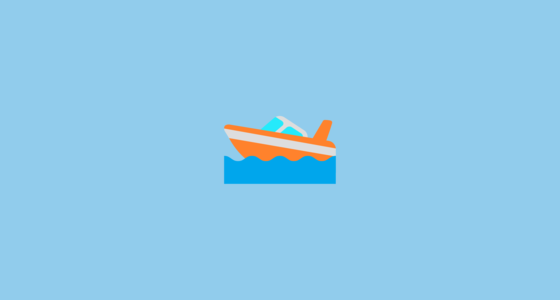 🚤 Speedboat Emoji on Microsoft Windows 11 November 2021 Update