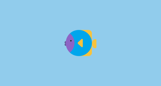 🐠 Poisson Tropical Emoji on Microsoft Windows 11 November 2021 Update