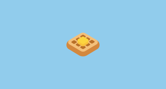 🧇 Waffle Emoji on Microsoft Windows 11 November 2021 Update