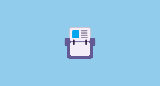 📇 Carnet D’Adresses Emoji on Microsoft Windows 11 22H2