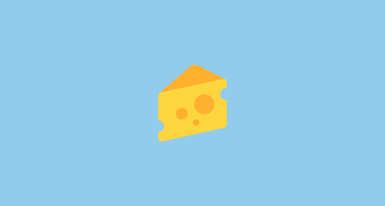 🧀 Queijo Emoji on Microsoft Windows 11 22H2