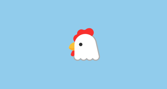 🐔 Poule Emoji on Microsoft Windows 11 22H2