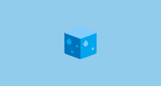 🧊 Cubo De Gelo Emoji on Microsoft Windows 11 22H2