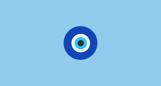 🧿 Nazar Amulet Emoji on Microsoft Windows 11 22H2