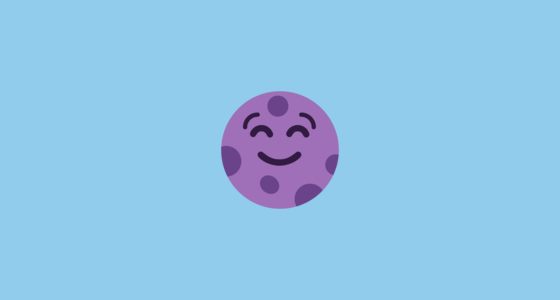 🌚 New Moon Face Emoji on Microsoft Windows 11 22H2