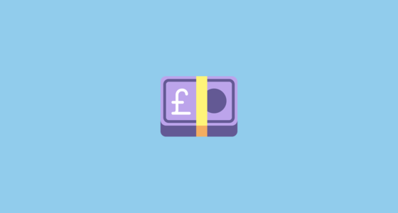 💷 Pound Banknote Emoji on Microsoft Windows 11 22H2