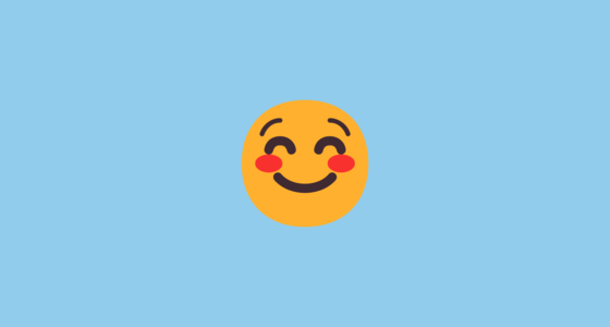 ☺️ Smiling Face Emoji on Microsoft Windows 11 22H2