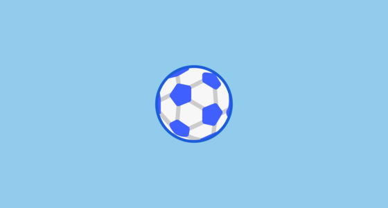 ⚽ Bola De Futebol Emoji on Microsoft Windows 11 22H2