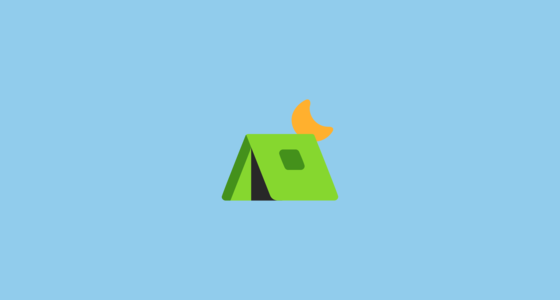 ⛺ Barraca Emoji on Microsoft Windows 11 22H2