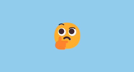 🤔 Thinking Face Emoji on Microsoft Windows 11 22H2