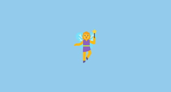 🧚‍♀️ Fée Emoji on Microsoft Windows 11 22H2